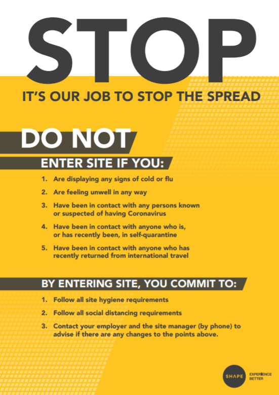 SHAPE Minimum Standards